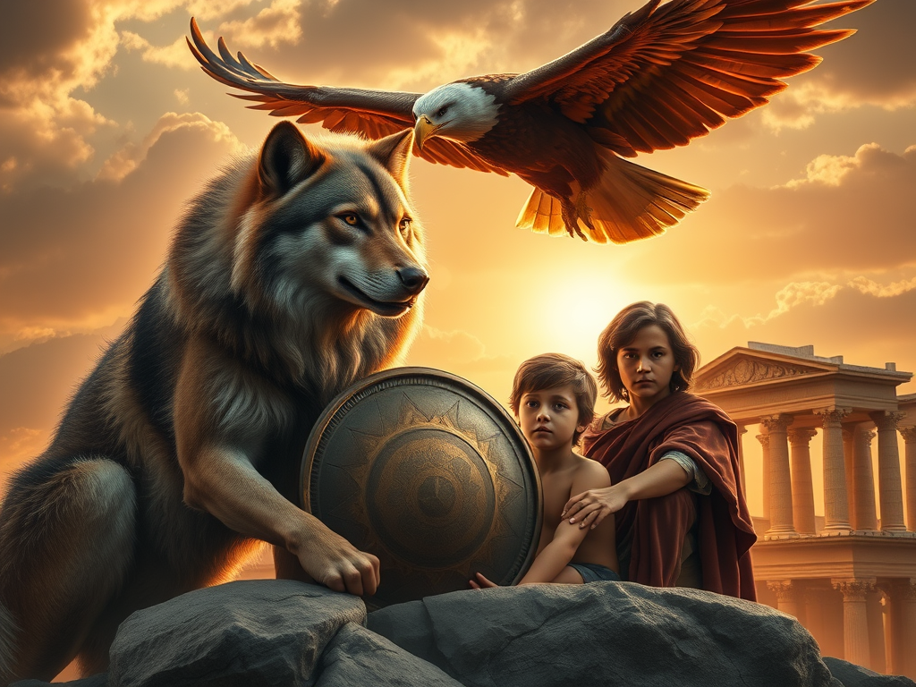 Wolf and the Eagle – Gallery of Charles